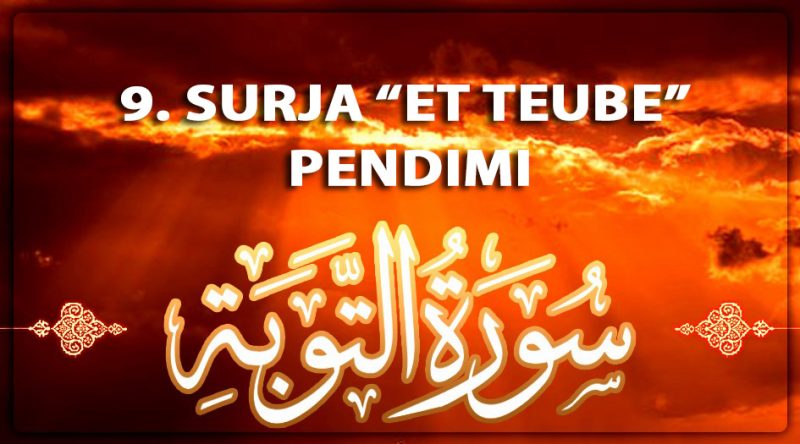 1. SURJA “EL FATIHA” – HAPJA – Rruget e Paqes